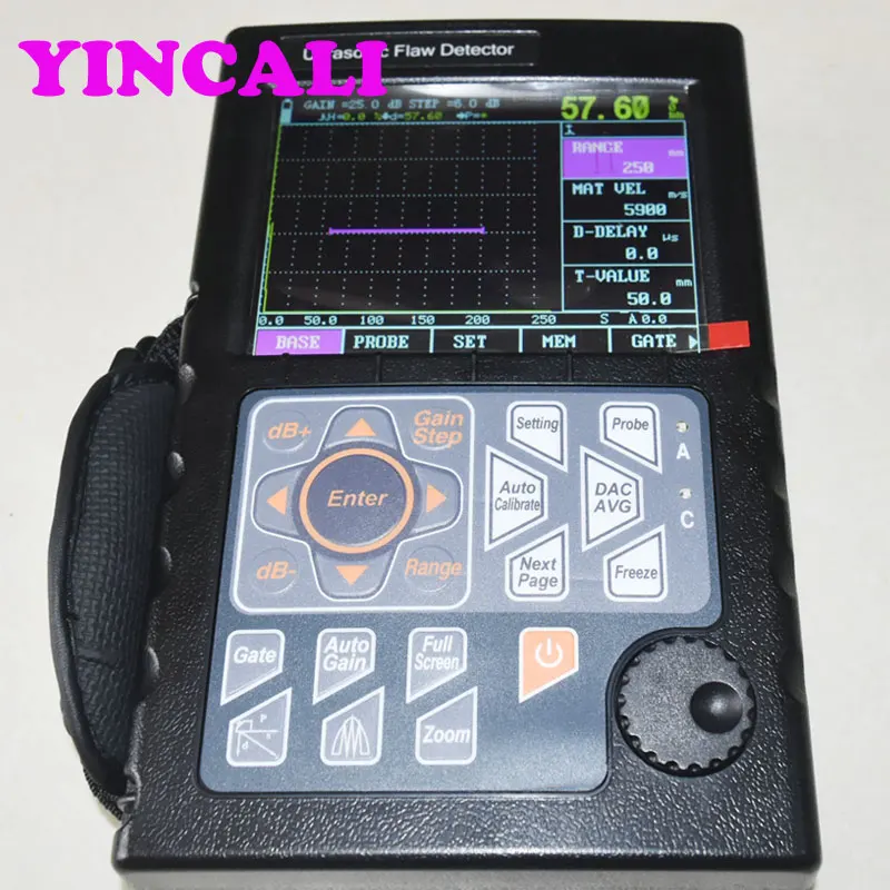Detector de defectos ultrasónico Digital portátil NDT YFD300 rango de ...