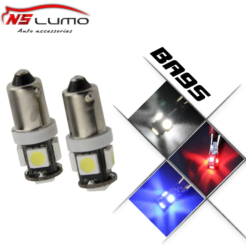 2x BA9S T4W H21W H6W LED canbus 2w high power LED lamp 125 LM Car ...