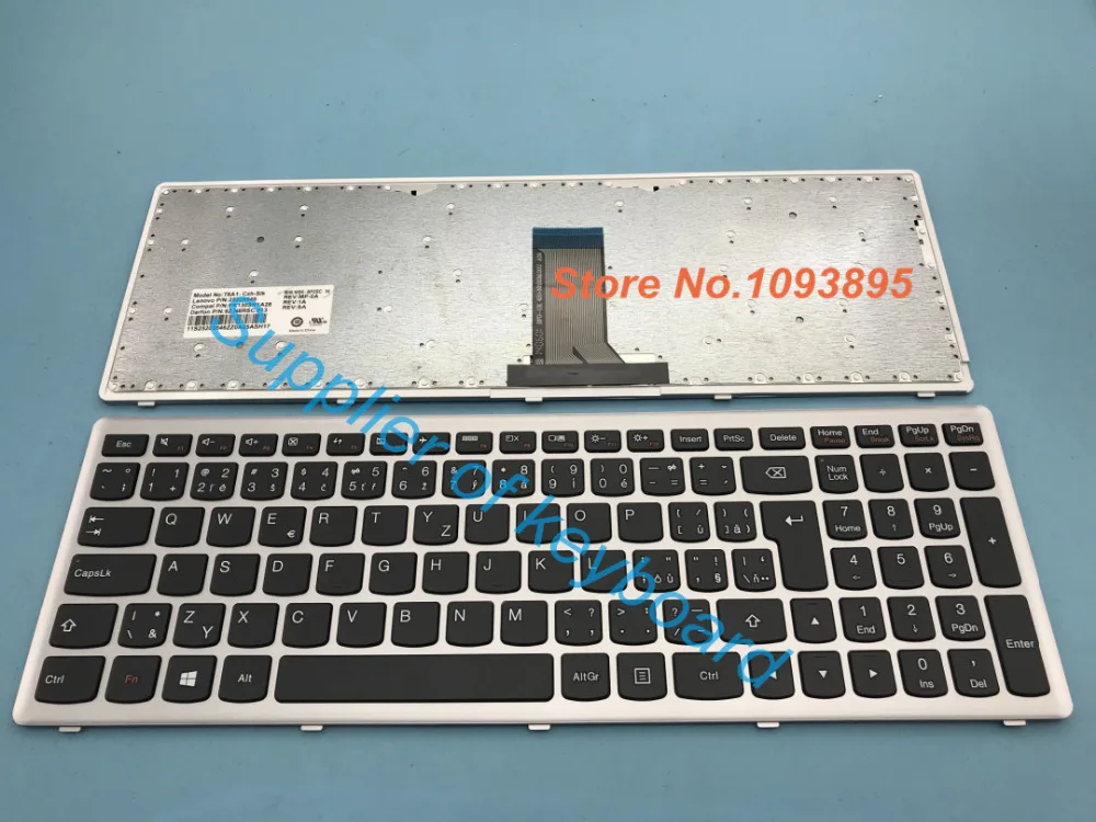 NEW Czech/Slovakian keyboard For LENOVO IdeaPad Z710 U510 U510 IFI T6A1 ...
