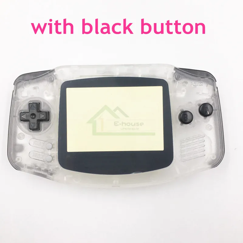 10pcs-Clear-Shell-Housing-Case-Cover-for-Gameboy-Advance-for-GBA ...