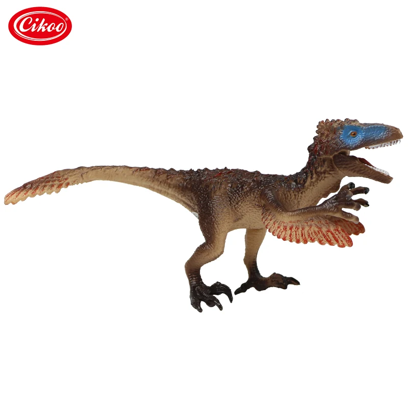Cikoo Utahraptor toy plastic dinosaur paint miniature figure good ...