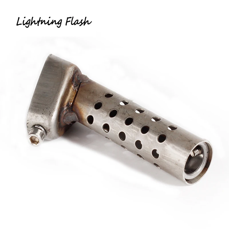 Universal Small Hexagon Exhaust Muffler Pipe Stainless Steel Removable ...