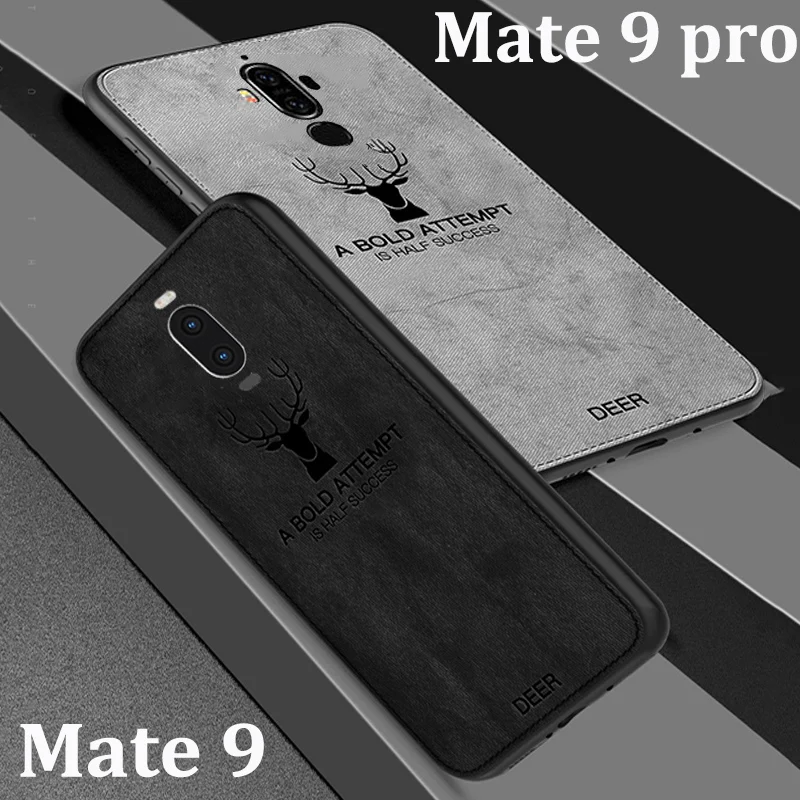 Funda de teléfono suave para Huawei Mate 9 9pro, cubierta trasera de protección, funda de tela ...