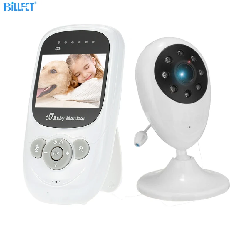 Baby Video Monitor Camera 2.4inch TFT LCD IR Night Vision Temperature ...
