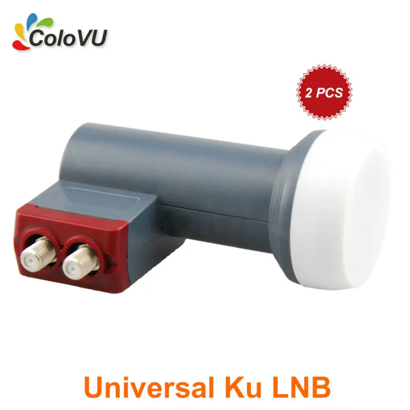 2pcs Ku Band LNB Universal Twin Linear LNB High Gain Good Quality with ...