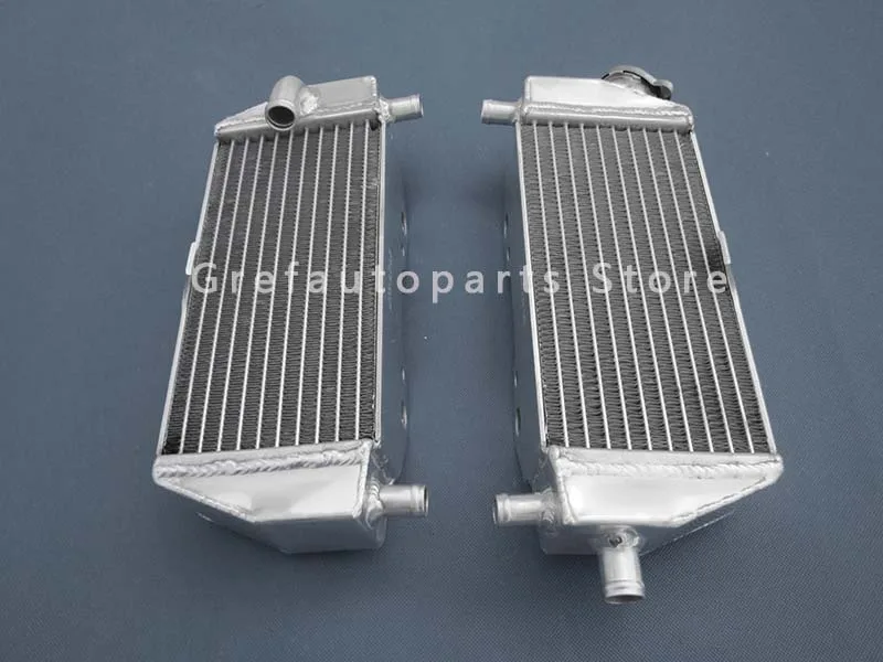 L & R radiador de aluminio para Kawasaki 1994 2002 KX125 KX250 KX 125 ...