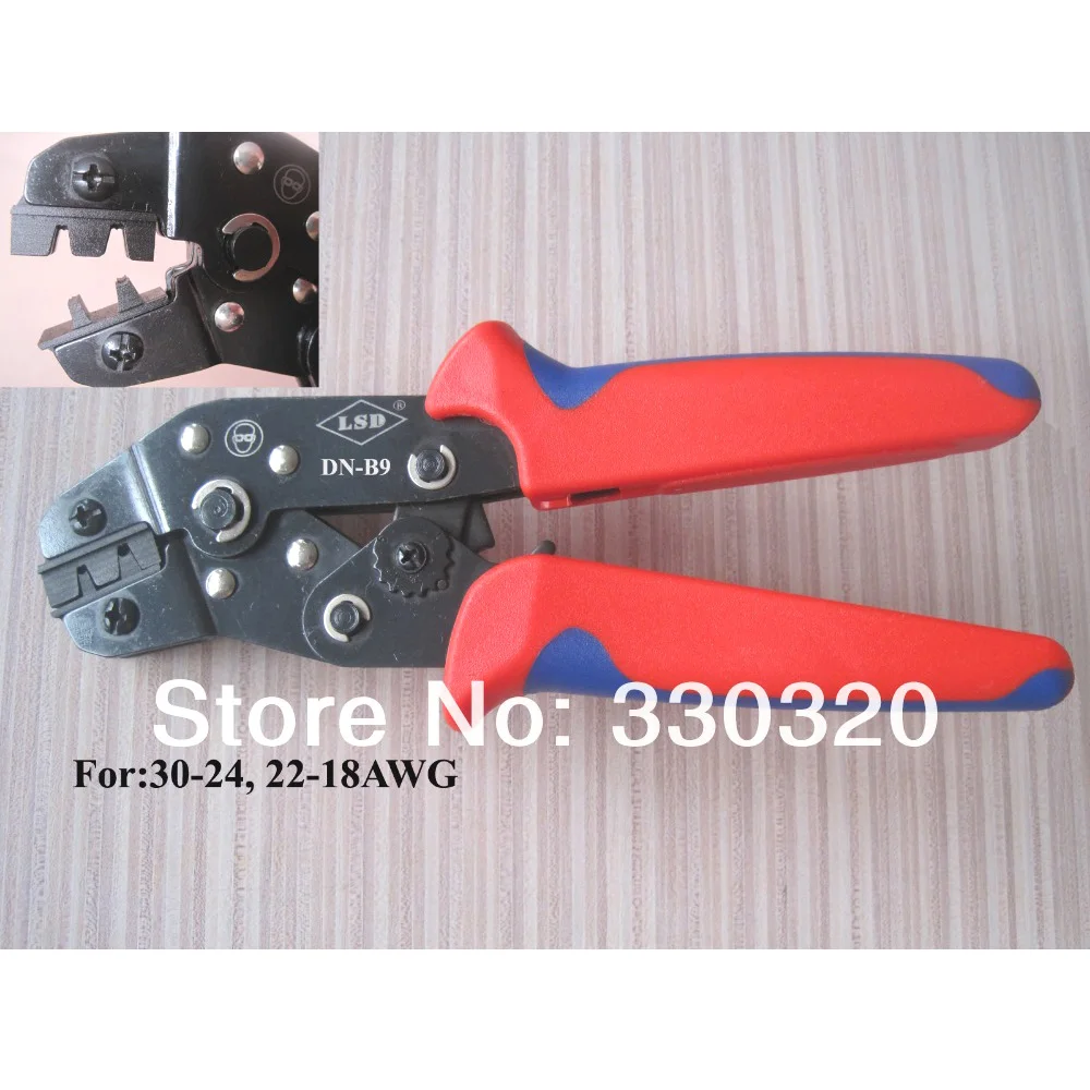 Terminal crimping pliers for crimping dupont pin connector 30 18 AWG,D ...