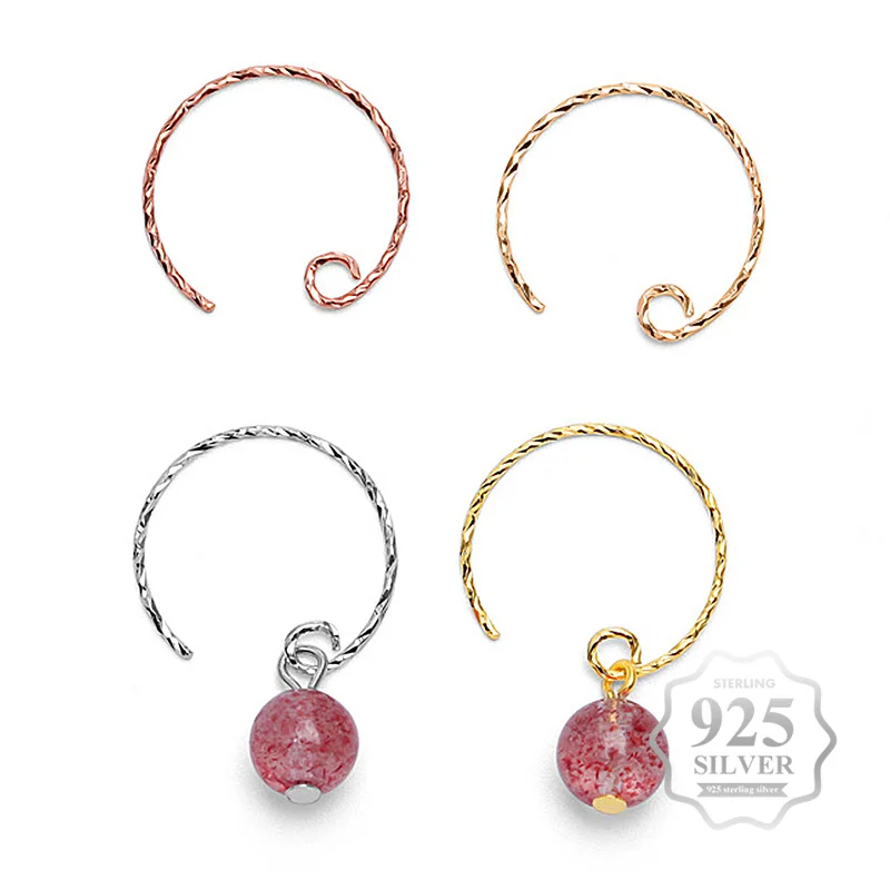 Aiovlo 10Pcs/Lot DIY Making Jewelry Supplies Earring Findings 925 ...