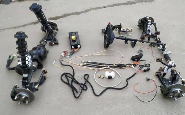 Go Kart Karting Utv Buggy Steering Rack Box Shock Absorbers Reverse ...