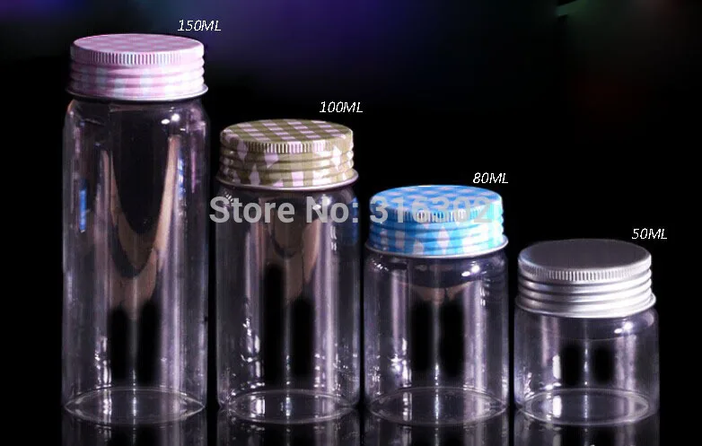 6 X 100ml High Boro-silicate Glass Jar 100cc Screw Neck Glass Vials ...