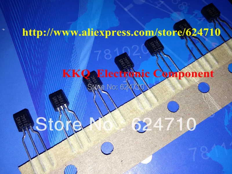 Original KSC1845 F 2SC1845 C1845 KSC1845 100pcs TO 92 NPN Epitaxial ...