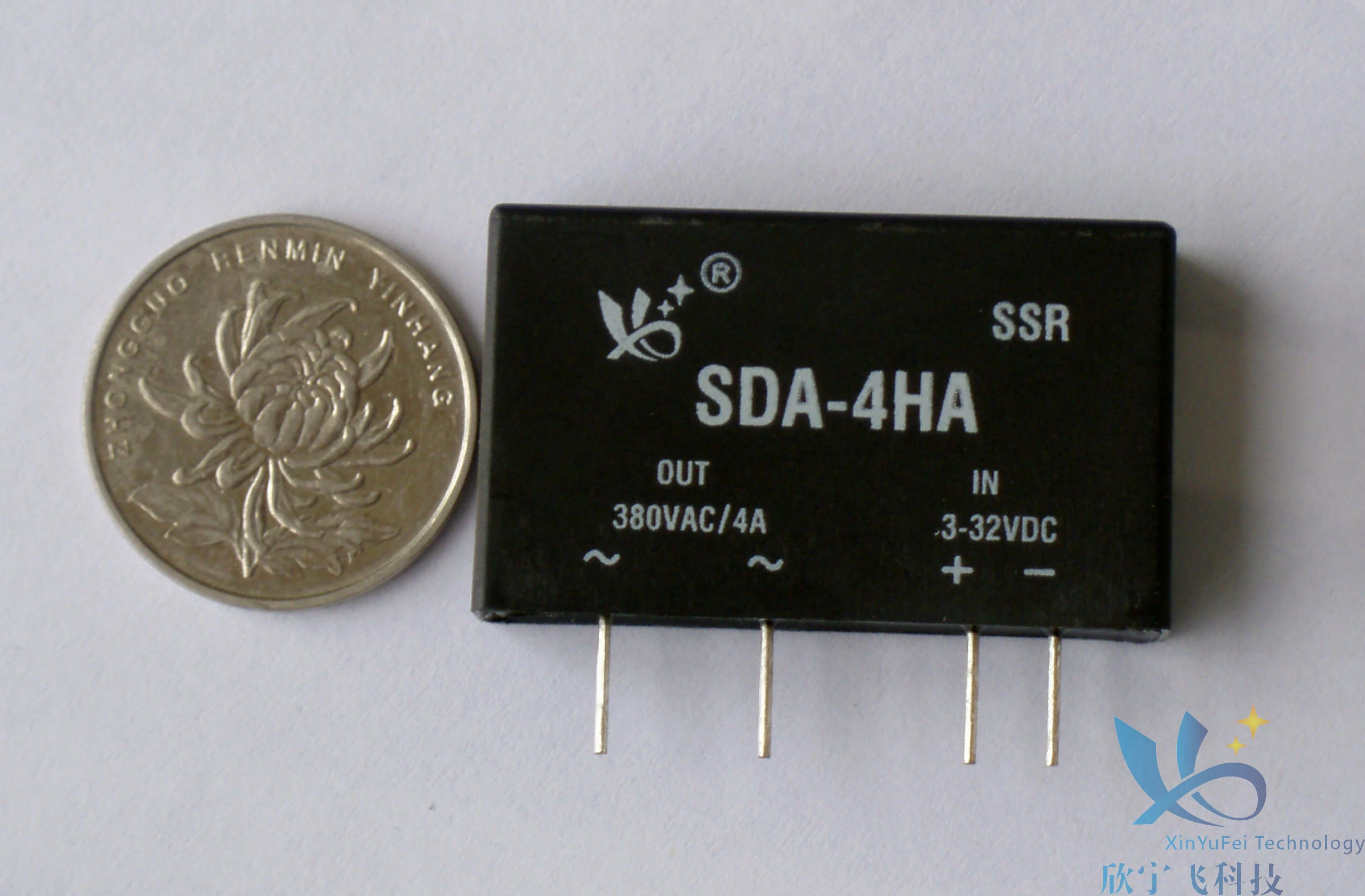 Mini Nano 4A AC PCS Welded Solid State Relay SDA 4HA SSR Normally Open ...