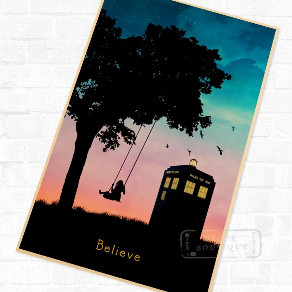 Doctor Who The Longest Sci-Fi Tv Series Propaganda Poster Retro Canvas ...