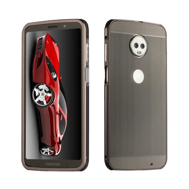 Luxury Aluminum Metal Frame Bumper Case For Motorola Moto Z3 Play Cover ...
