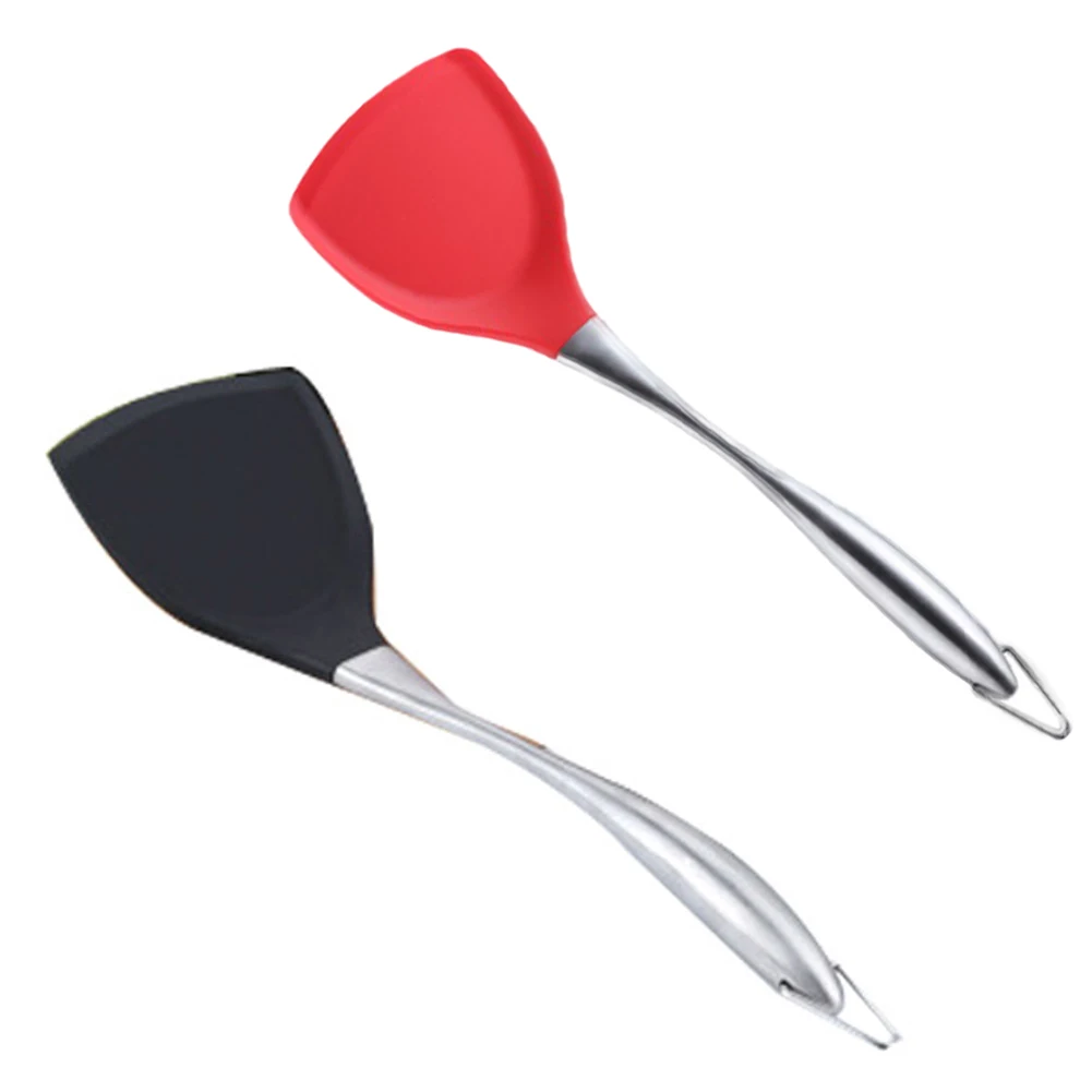 Multi function Cooking Turner Heat Resistant Silicone Cookware Nonstick ...