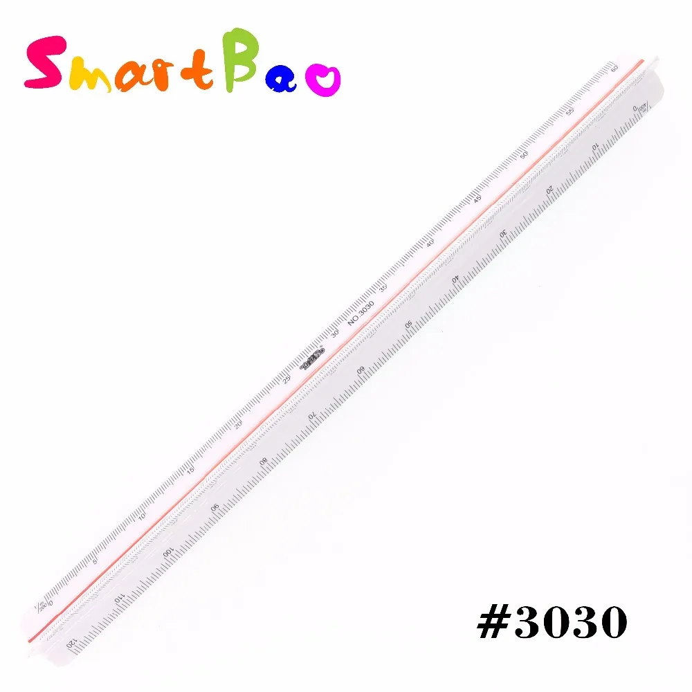 30cm Triangular Architect Scale Ruler Triangular Scales Three sided ... 30cm Triangular Architect Scale Ruler Triangular Scales Three sided ...