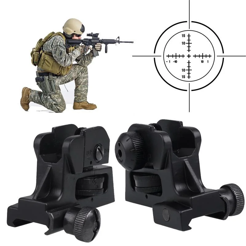 High Quality A2 Rear Sight Assembly With Large Small Rear Aperture ...