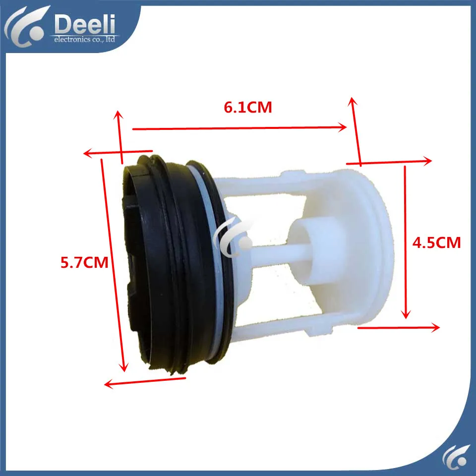 new 1pcs for haier washing machine filter drainage pump cover filter ...