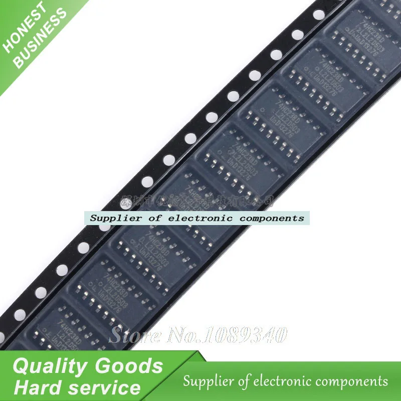 5pcs 74HC238 HC238 SOP 16 3/8 line decoder / multiplexer multiplexer demultiplexer, 74HC238D New ...