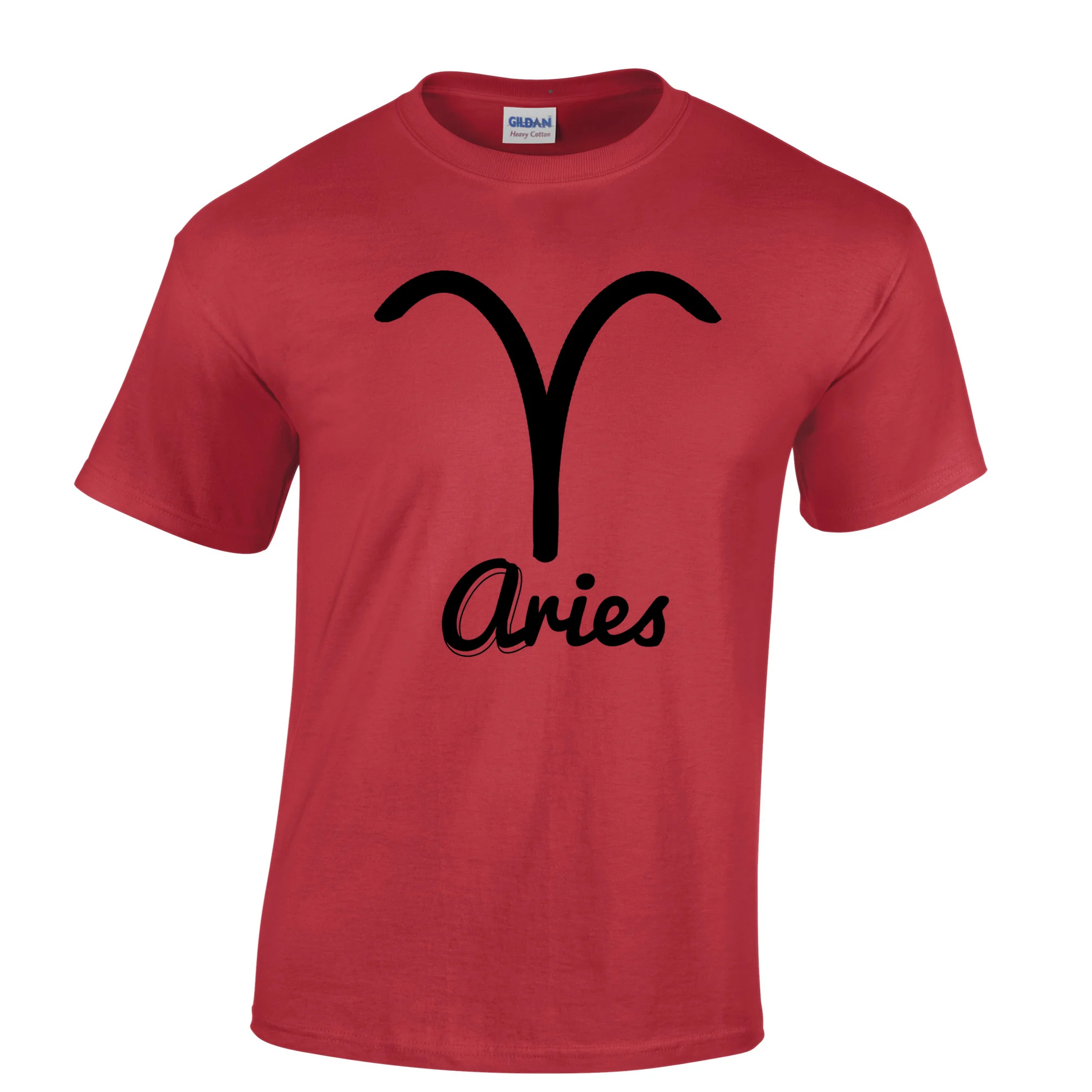 Aries Zodiac Star Tshirt Sign Birthday Horoscope T Shirt Colors Plus