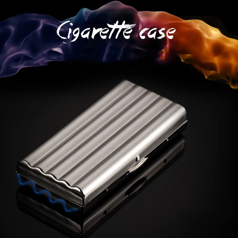Hold 10 20pcs Female Ultra Thin Cigarette Case Portable Cigarette Box ...