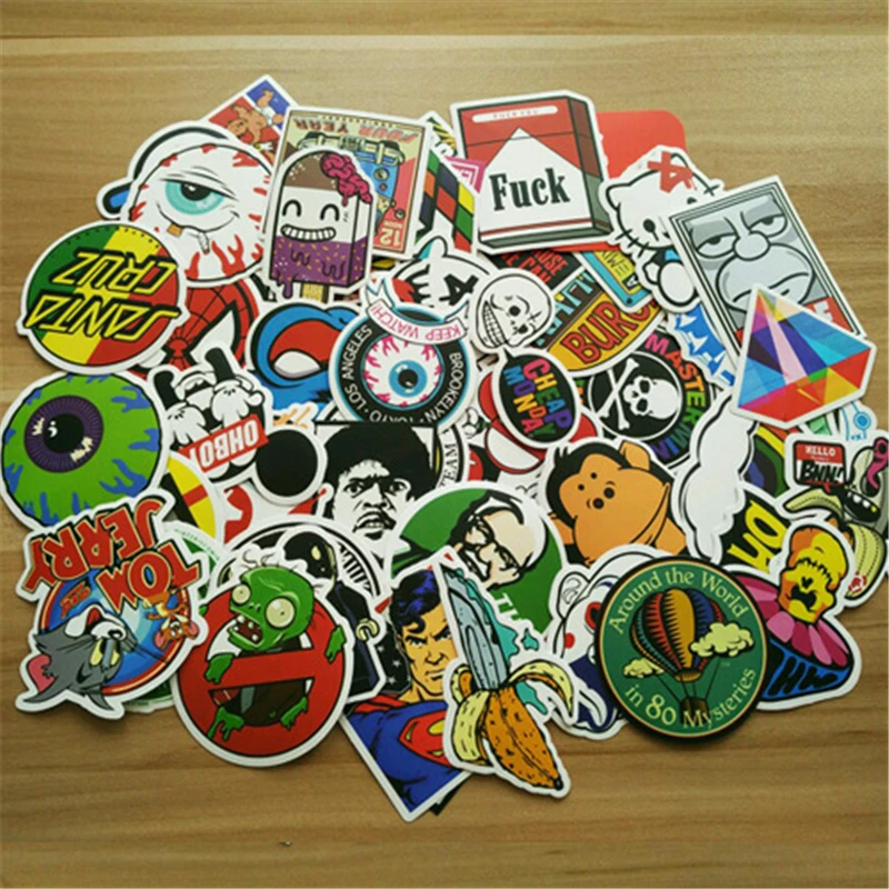 50pcs Laptop Sticker for Surface Pro 4 Ipad Air 2 Mini Notebook for ...
