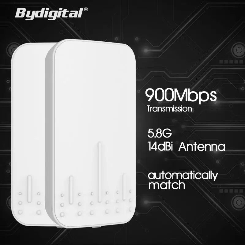 Bydigital Wifi Router Long Distance Repeater AP 14dBi Gain Antenna ...