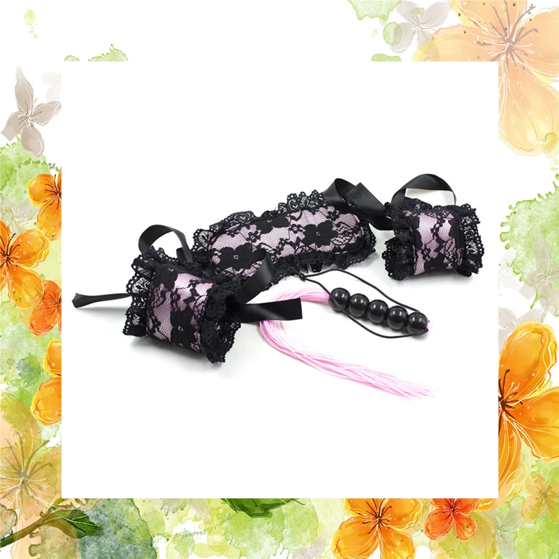 Wholesale 2 packs/lot 3pcs BDSM Bondage Restraints Set Kit Women Lace ...