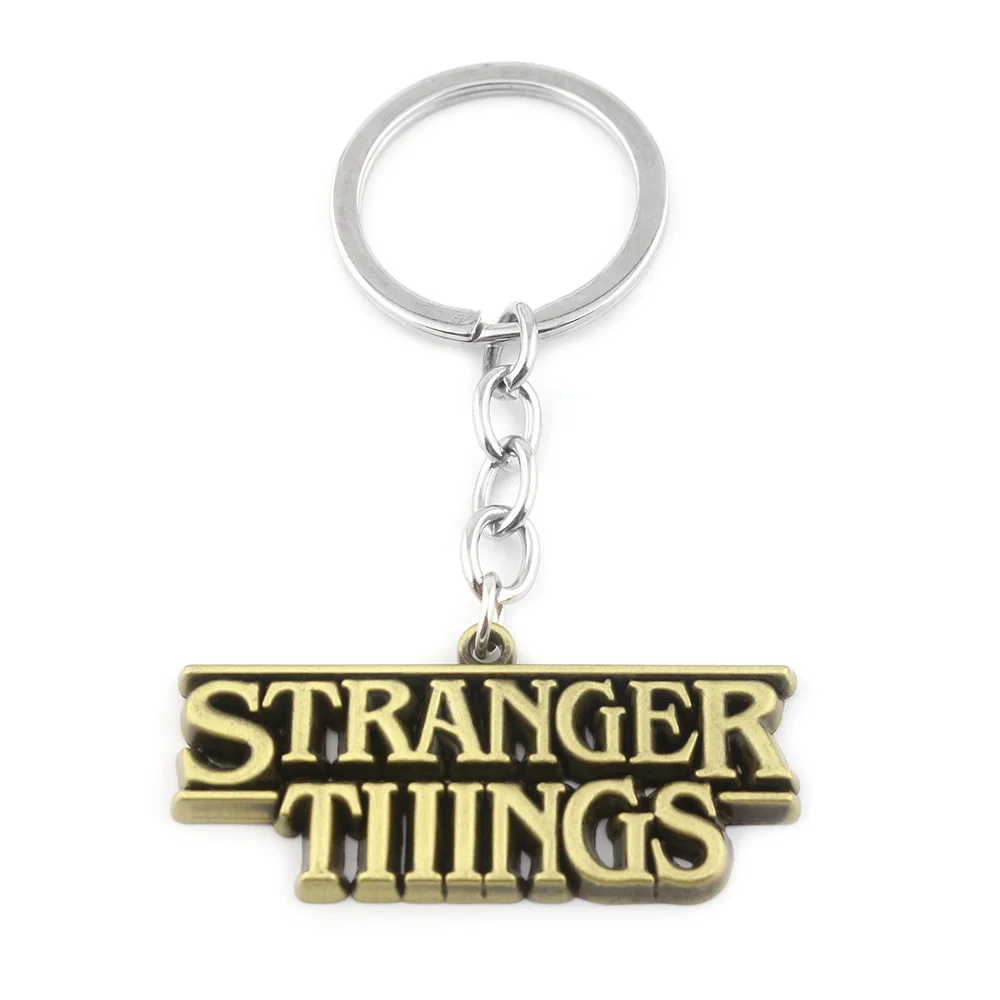 Aliexpress.com : Buy 6 Style Stranger Things Keychains Women Men ...