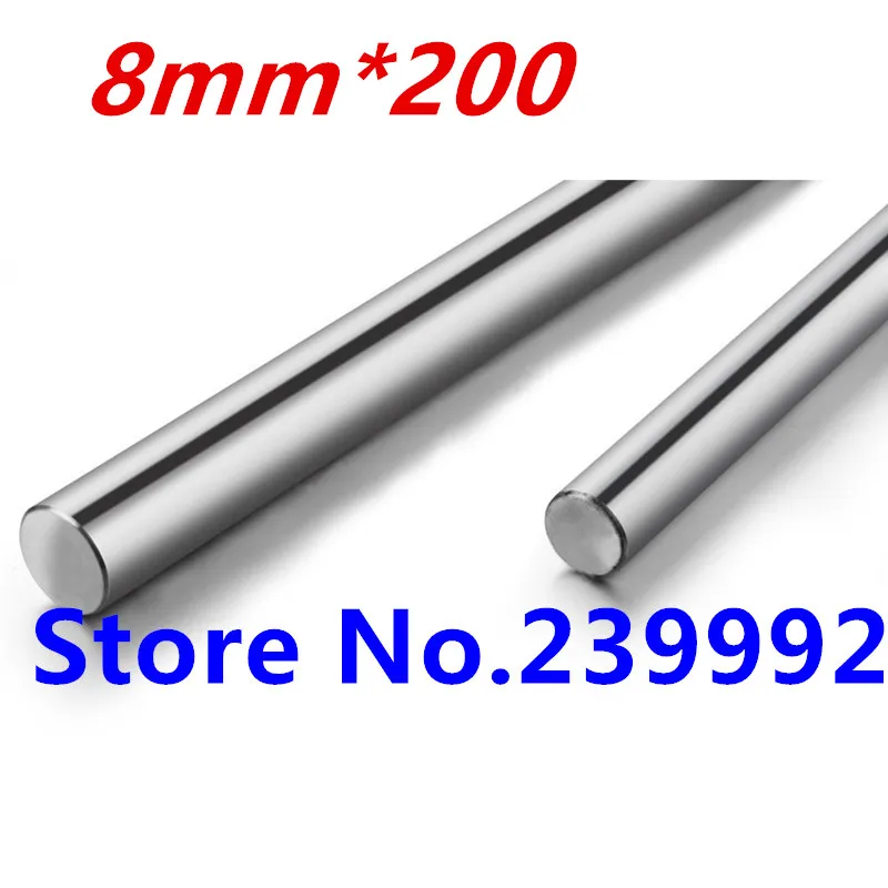 2pcs 8mm Linear Shaft 200mm 8mm L 200mm Linear Rail Linear Rod 8mm Cnc ...