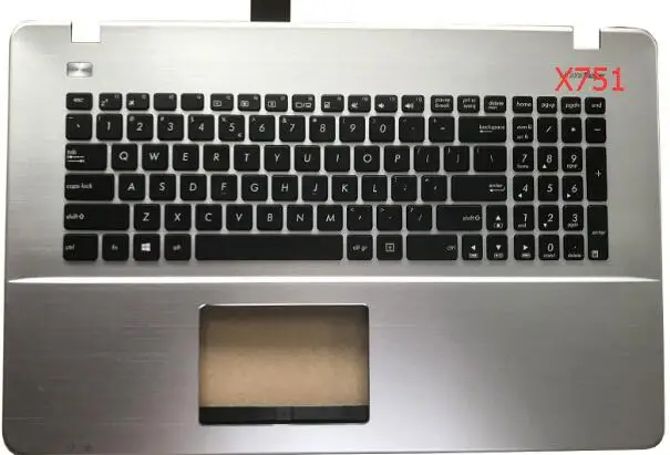 Yourui nueva portátil funda para teclado palmrest para ASUS F751 F751M ...