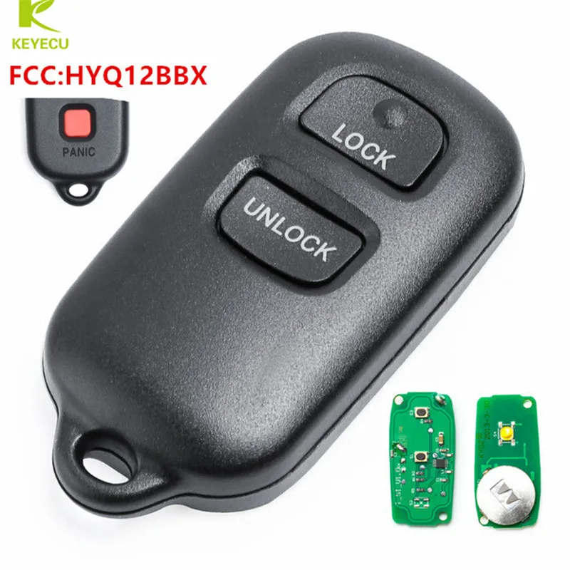 KEYECU Replacement Remote Control Key Fob for Toyota Celica Echo FJ ...
