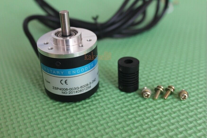 Encoder 600p/r Incremental Rotary Encoder Ab Phase Encoder 6mm Shaft W ...