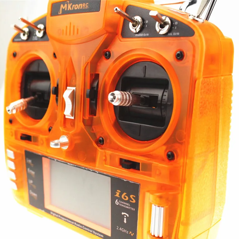 2.4GHz DSM2 Compatible 6CH Transmitter w/10 Model Memory and 2-Pos ...