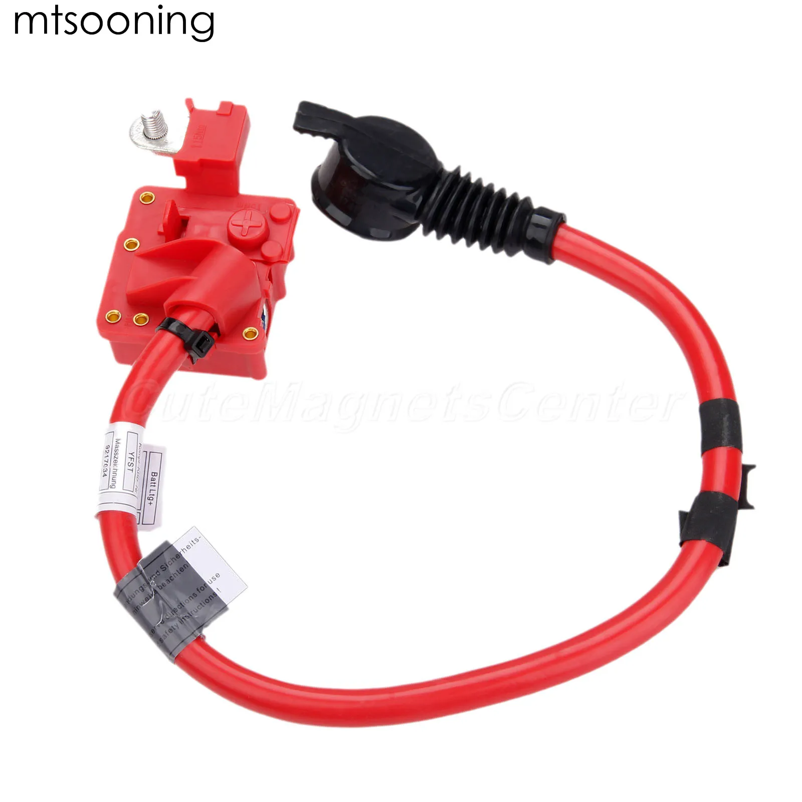 Mtsooning Cable de batería positivo para BMW, Cable de batería para BMW ...