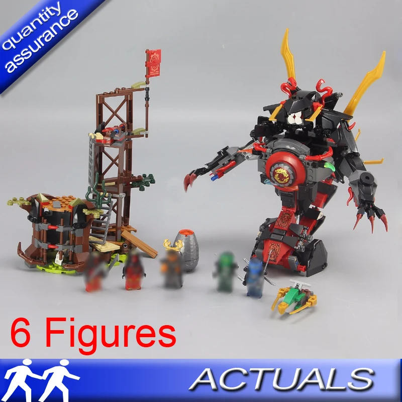 06042 Dawn of Iron Doom Building Blocks Compatible with Lego 70626 BELA ...