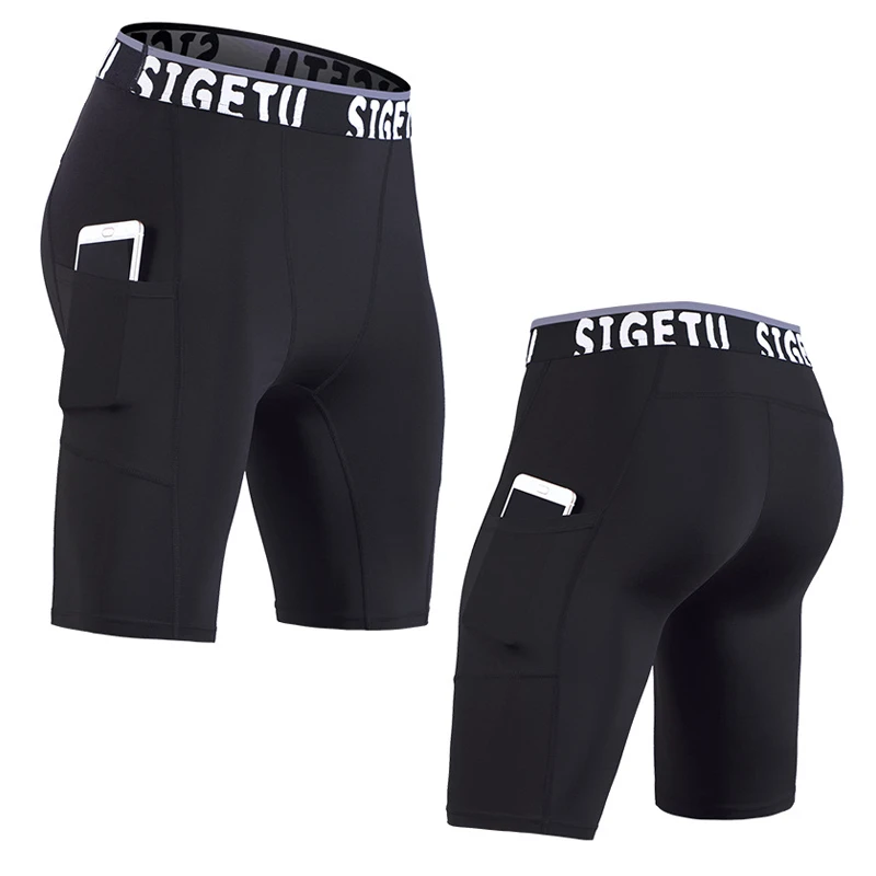 psvteide Compression Shorts Men Gym Shorts Compression Underwear ...