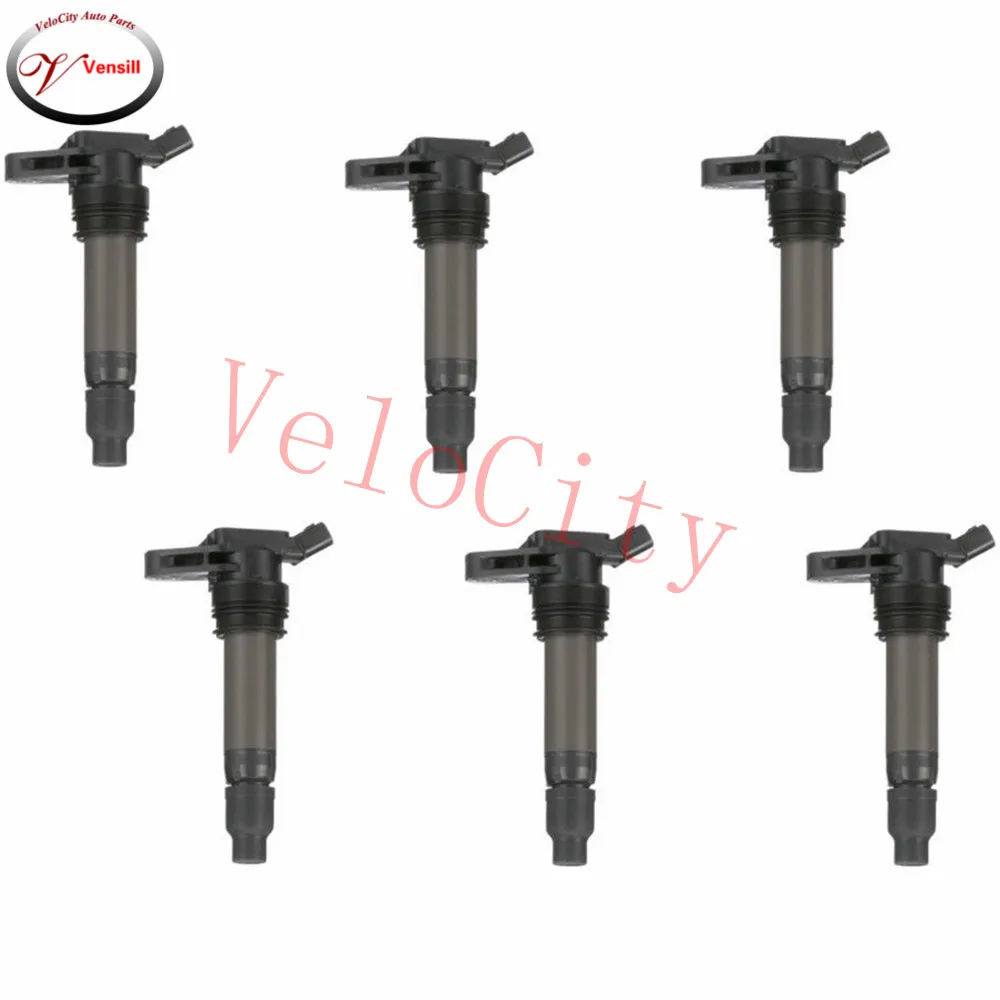 6 PCS Ignition Coil Part No# 6G9N-12A366-AB 099700-1070 30684245 ...