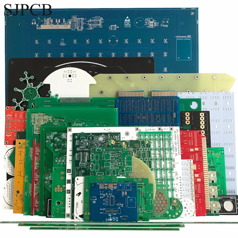 SJPCB Manufacturer 2 Layers PCB Sample Custom Prototype Printed Circuit ...