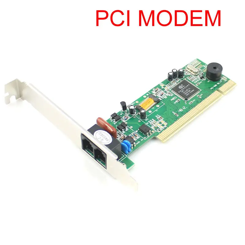 PCI 56K Data V.92 V.90 Dial Up Fax Voice Modem for XP Vista Win7/8 32/ ...