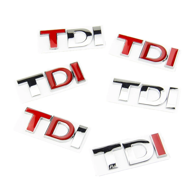 3D-Sticker-TDI-Racing-Badge-Emblem-Decal-Logo-Metal-Chrome-Accessorries ...