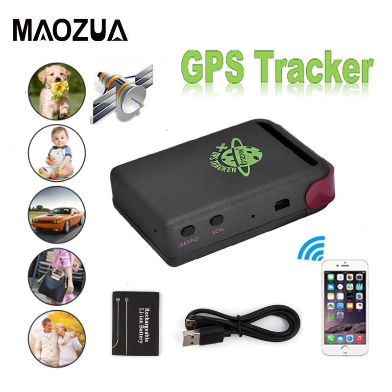Mini Gps Tk102b Car Gps Tracker Children Real Time Gsm Gpr Gps Car ...