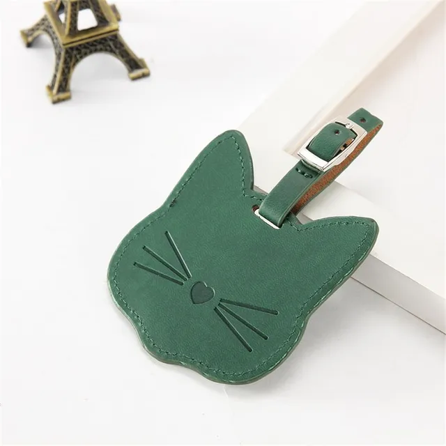 Cat Shaped Luggage Tag - Adorable Darling