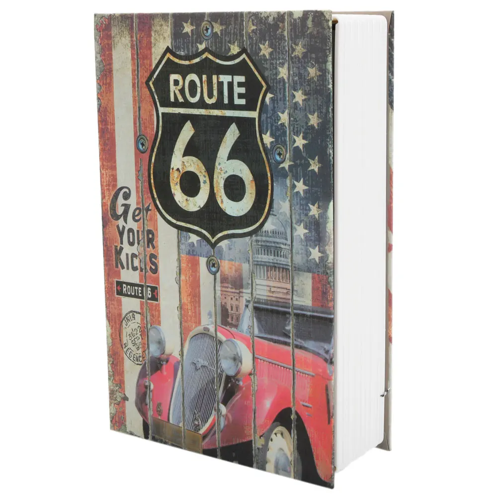 Creative Book Shape Money Box Security Code Cash Box Safe Deposit Box ...