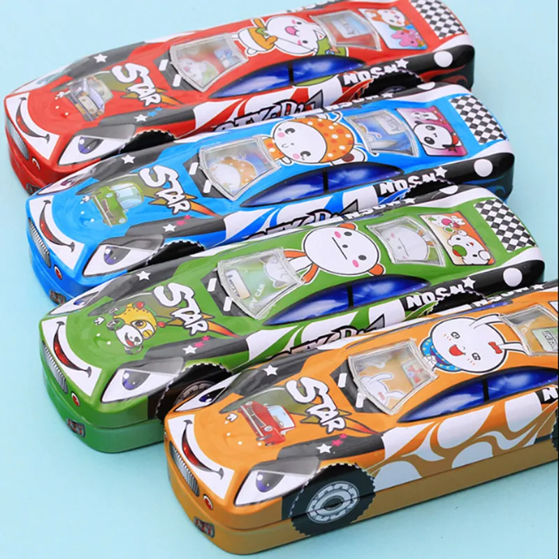 New Arrival Metal Cool Car Design Double Floor Pencil Box for School ...