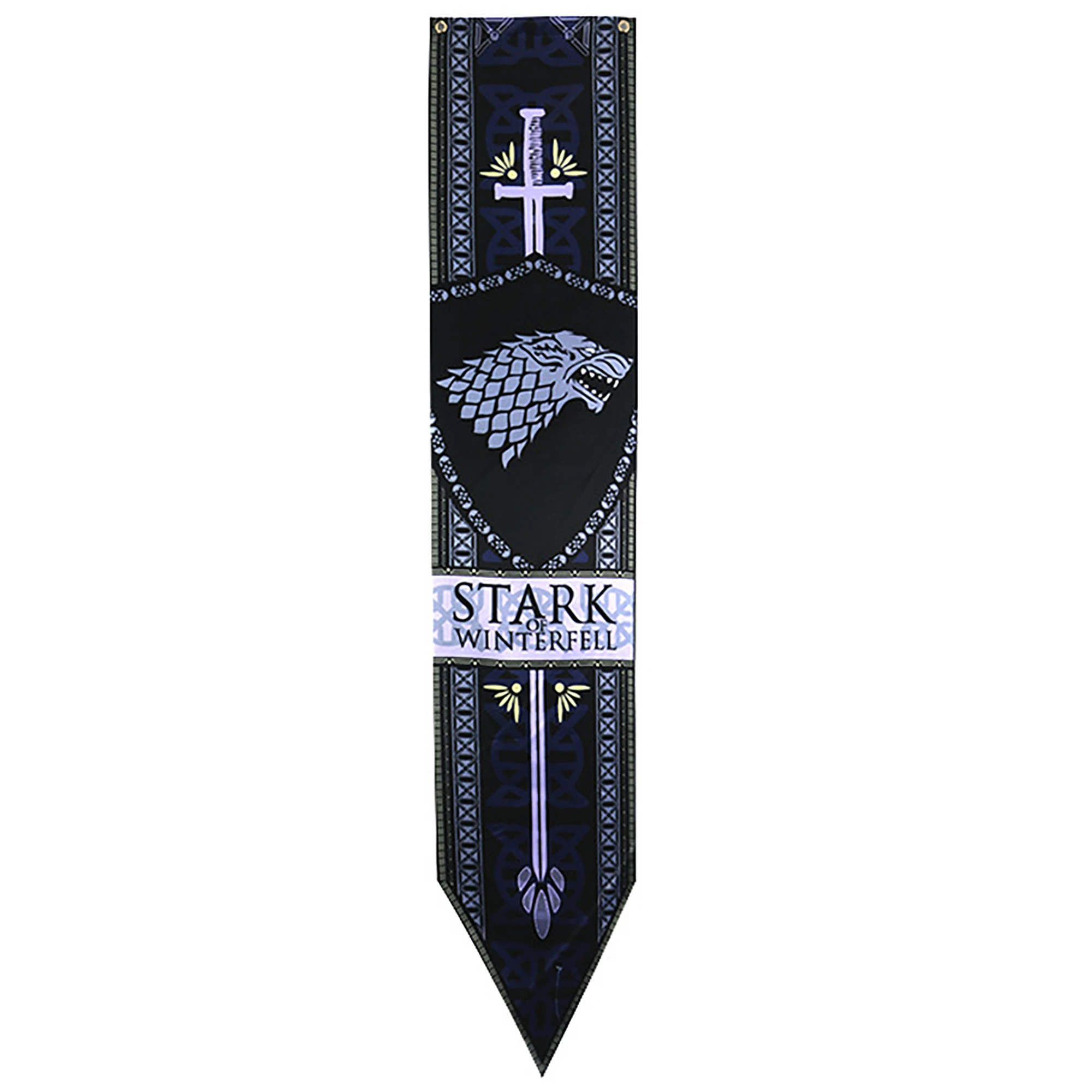 34x168cm Home Decor Game Of Thrones Flag Banners Stark & Targaryen ...