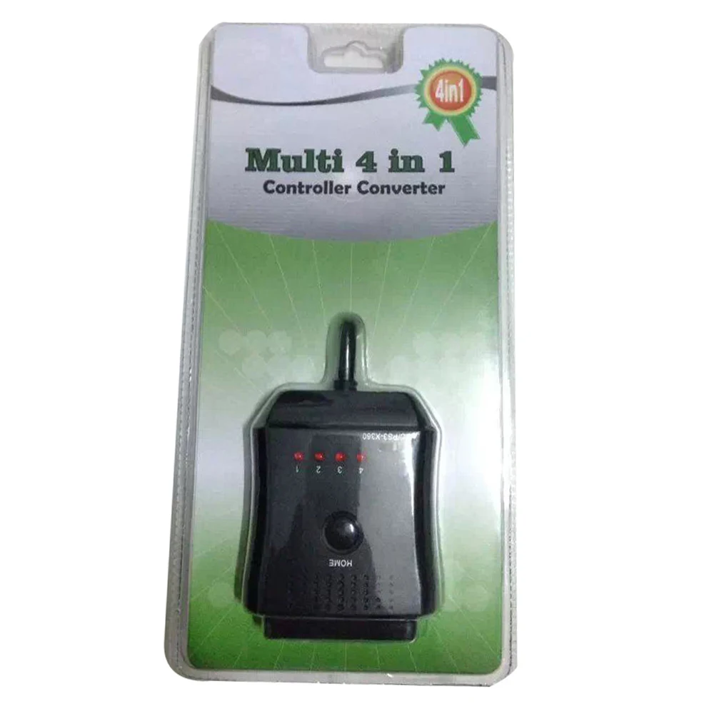 PS2 PS3 PC 어울립니다 XINPUT XBOX360 4 1 멀티 변환기 블랙 컨트롤러 어댑터 케이블 게임 액세서리|교체부품 ...