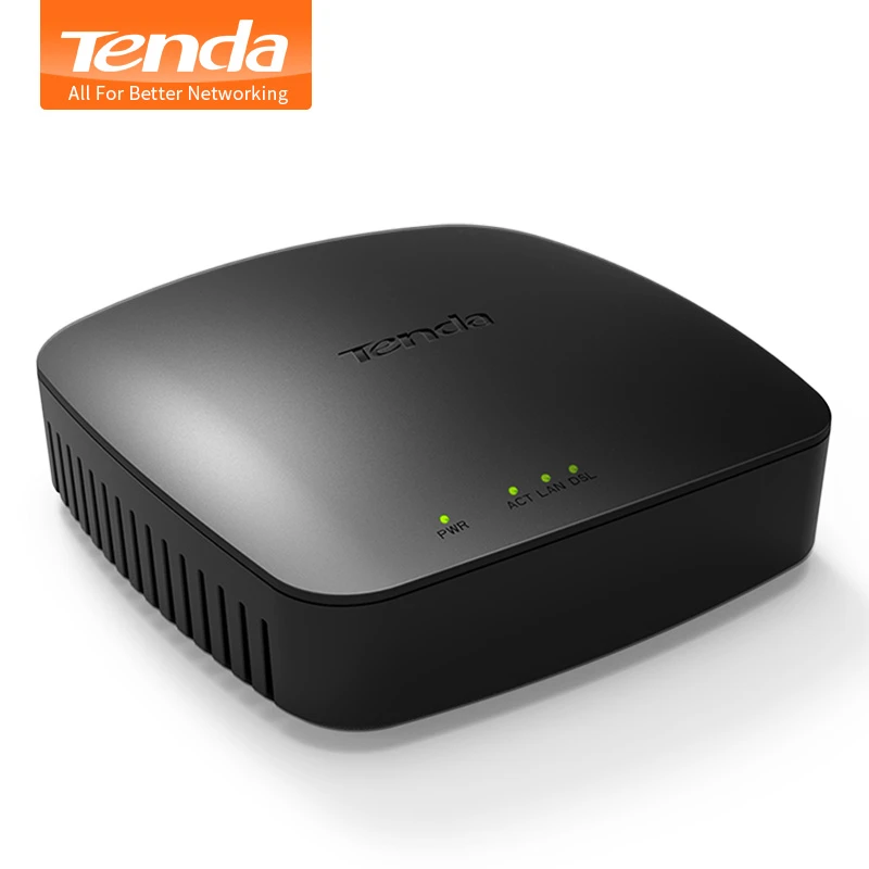 Tenda D9 ADSL2+ Modem Moden Broadband Universal Modems Internet Cable ...