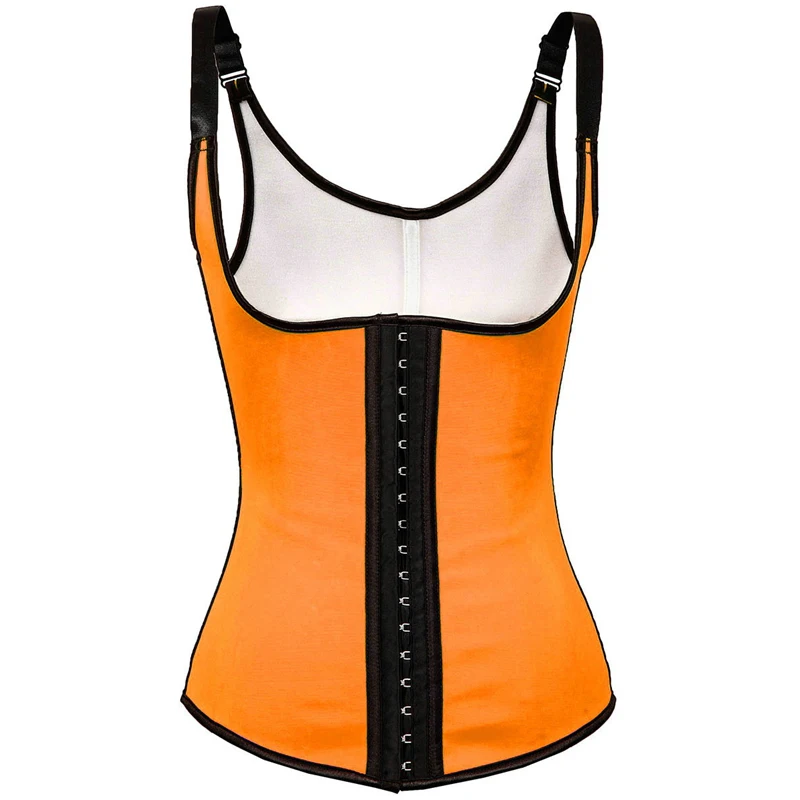 Plus Size Women Steel Boned Underbust Vest Corset Waist Slimming