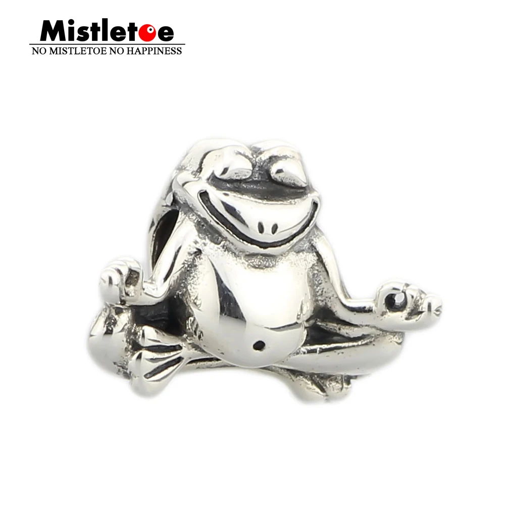 Authentic 925 Sterling Silver Animal Frog Charm Bead With Thread Hole ...